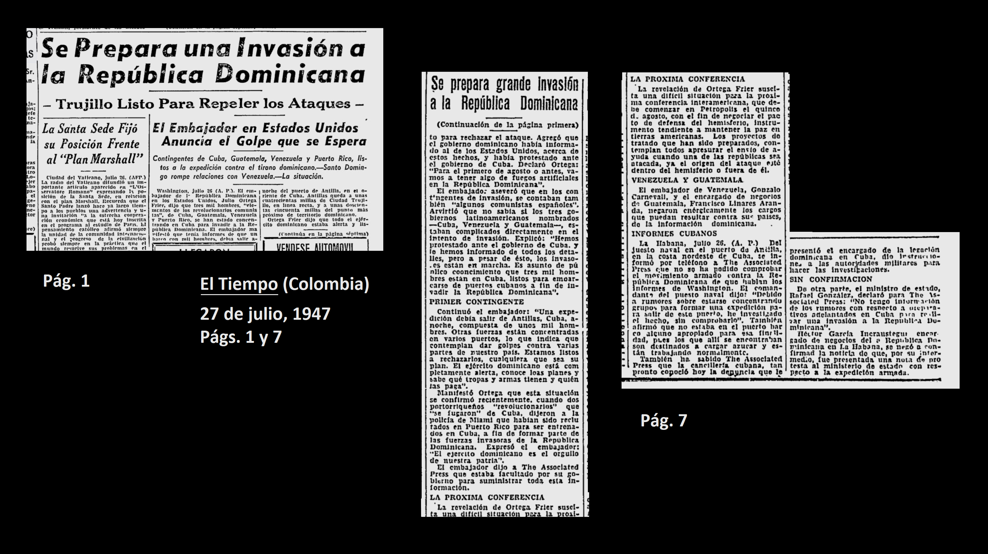 La Lucha Anti-Trujillista: Cayo Confites 1947
