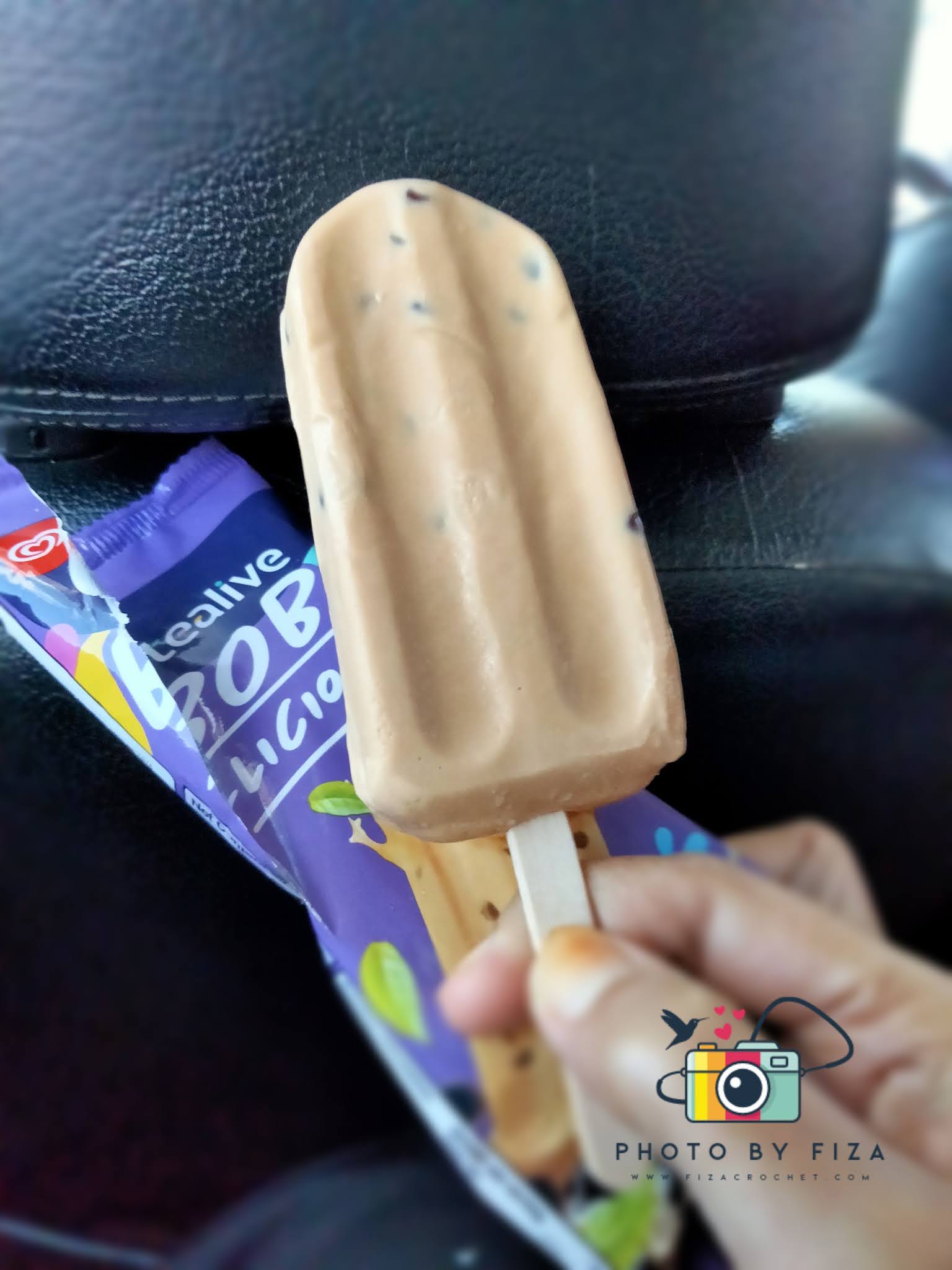 Aiskrim Tealive Boba Milk Tea Jenama Wall's, Sedap Tak?