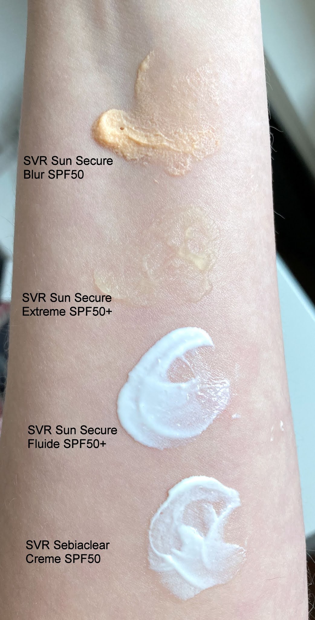 Skincare Notebook: SVR Sun Secure Blur SPF50 50 ml Review