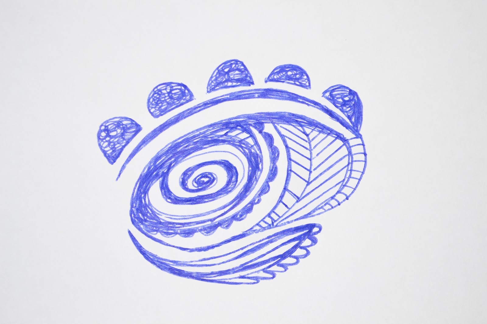 I Like Lines: Draw a Doodle a Day 43 - Strange shape