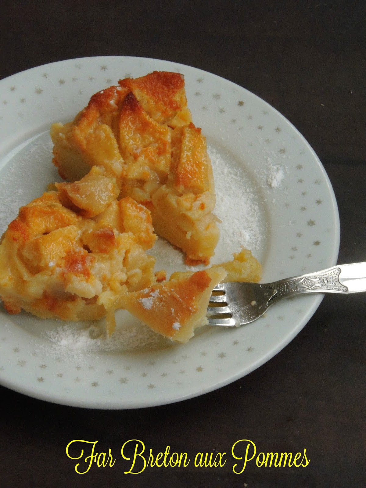 Priya's Versatile Recipes: Far Breton aux Pommes/Apple Far Breton/Far ...