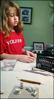 Creative Paperclay® air dry modeling material: Family Thanksgiving ...