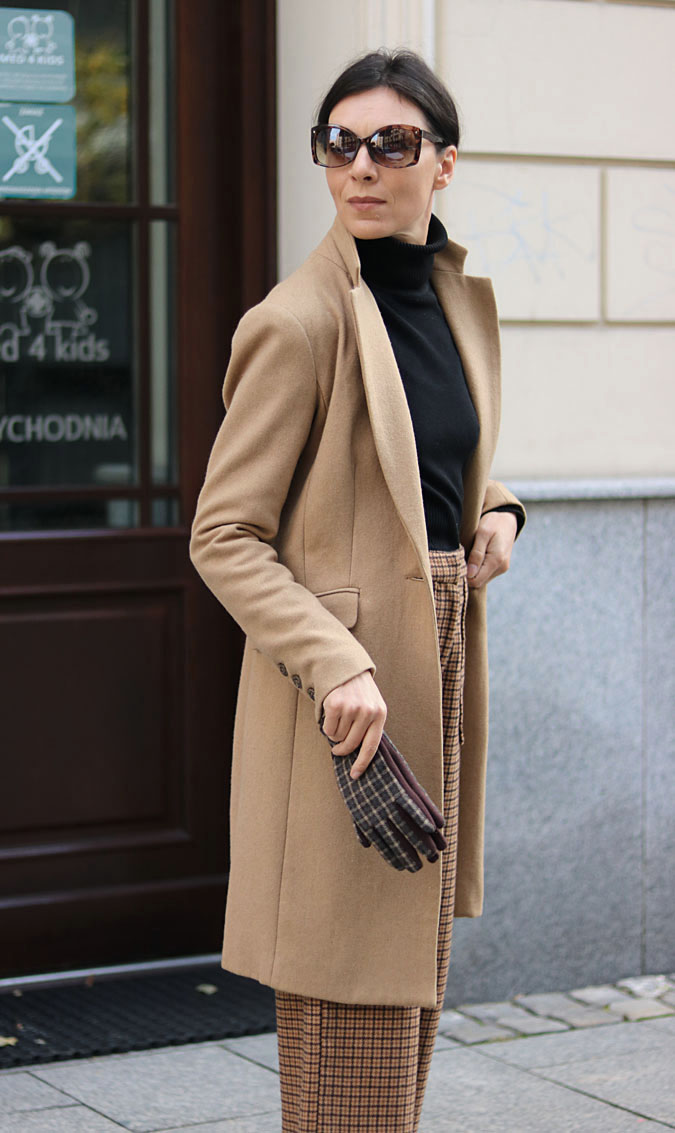 Kuloty w kratę - Minimalissmo. Blog modowy