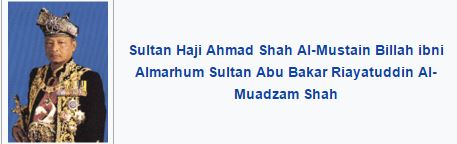 Senarai Nama Yang Di Pertuan Agong