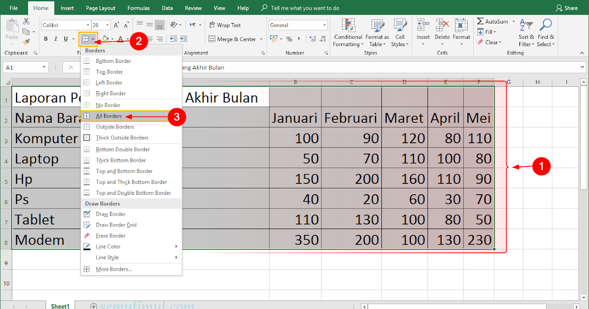 Cara Menggunakan Microsoft Excel Di Komputer