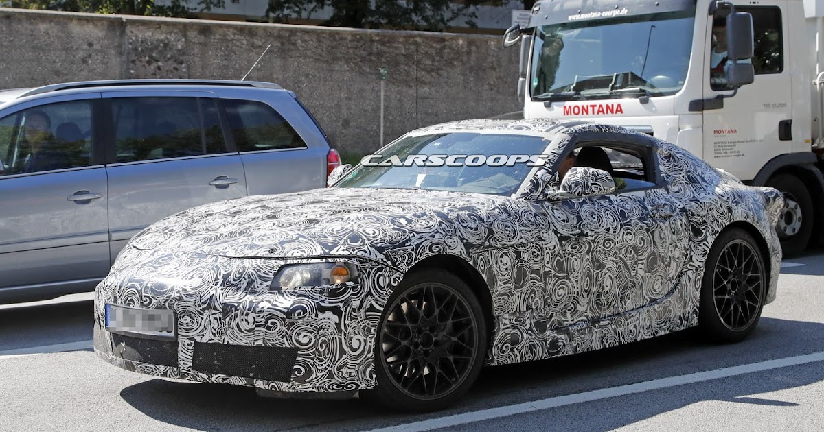 Nova geração do Toyota Supra já roda com carroceria definitiva e pesada ...