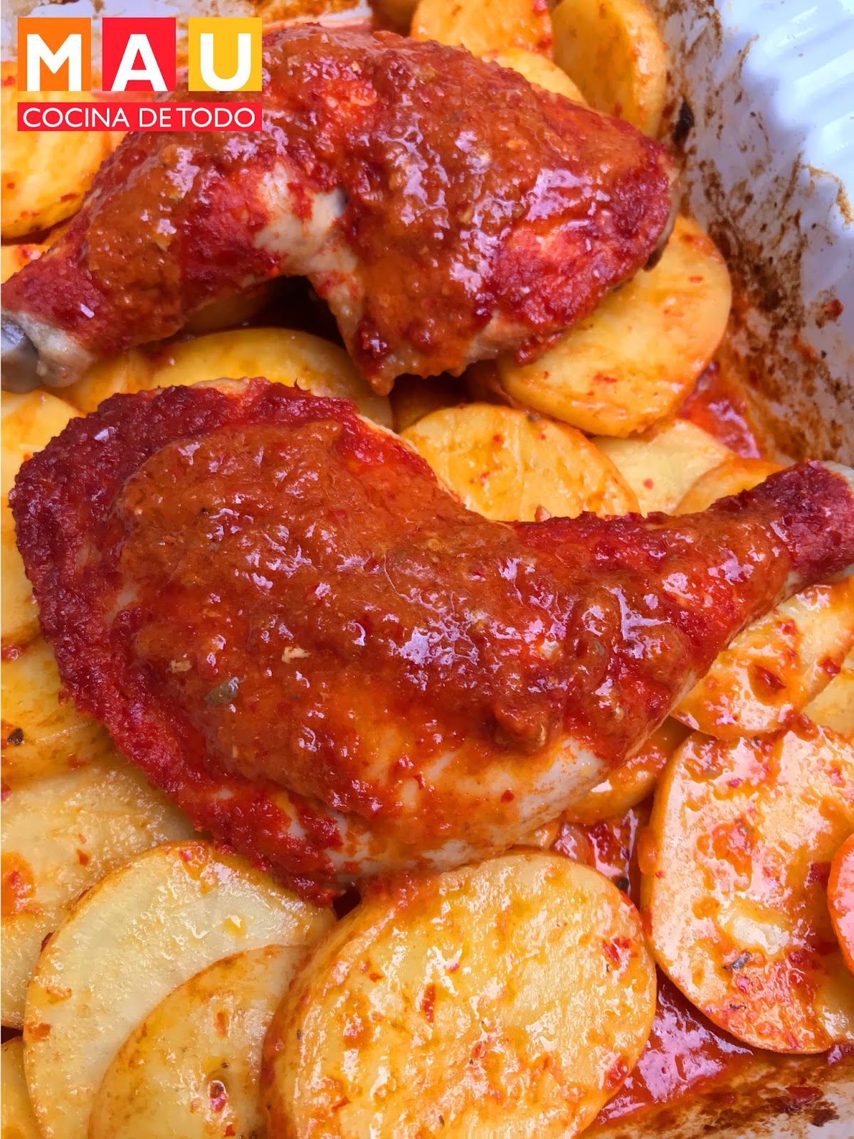 Pollo Adobado - Mau Cocina de todo