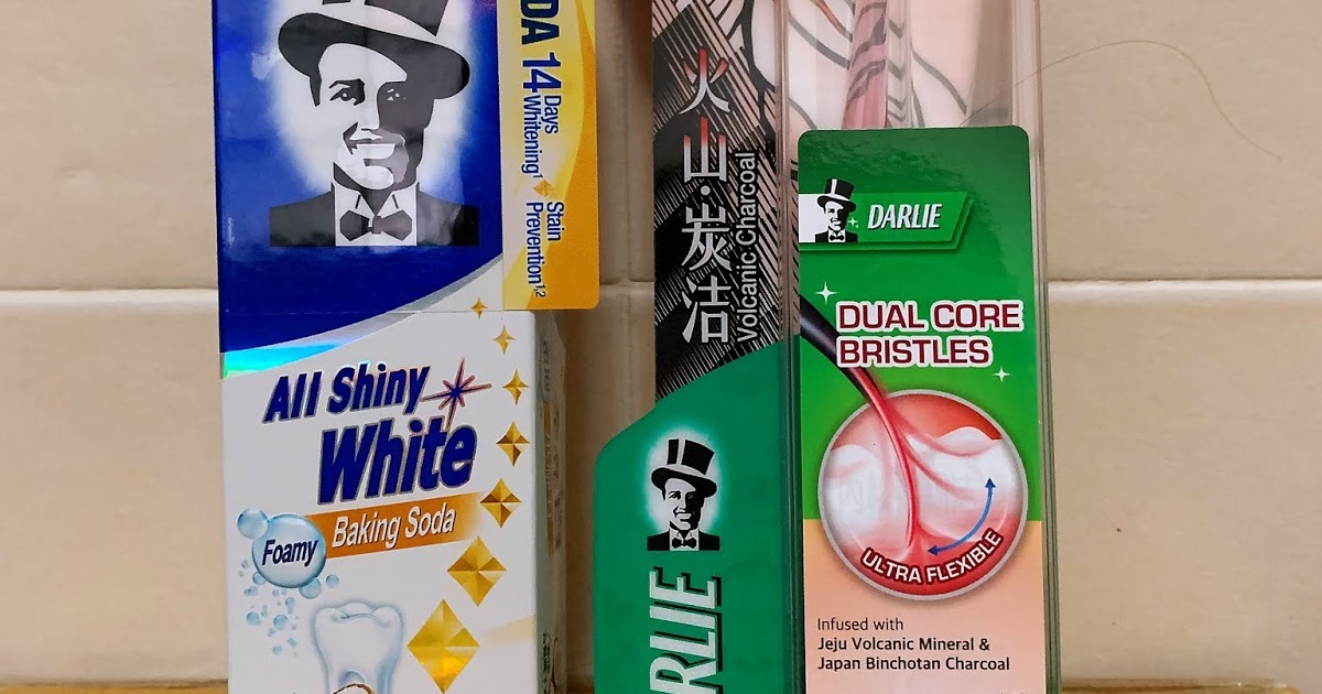 [Darlie's products review] All Shiny White Baking Soda Toothpaste ...
