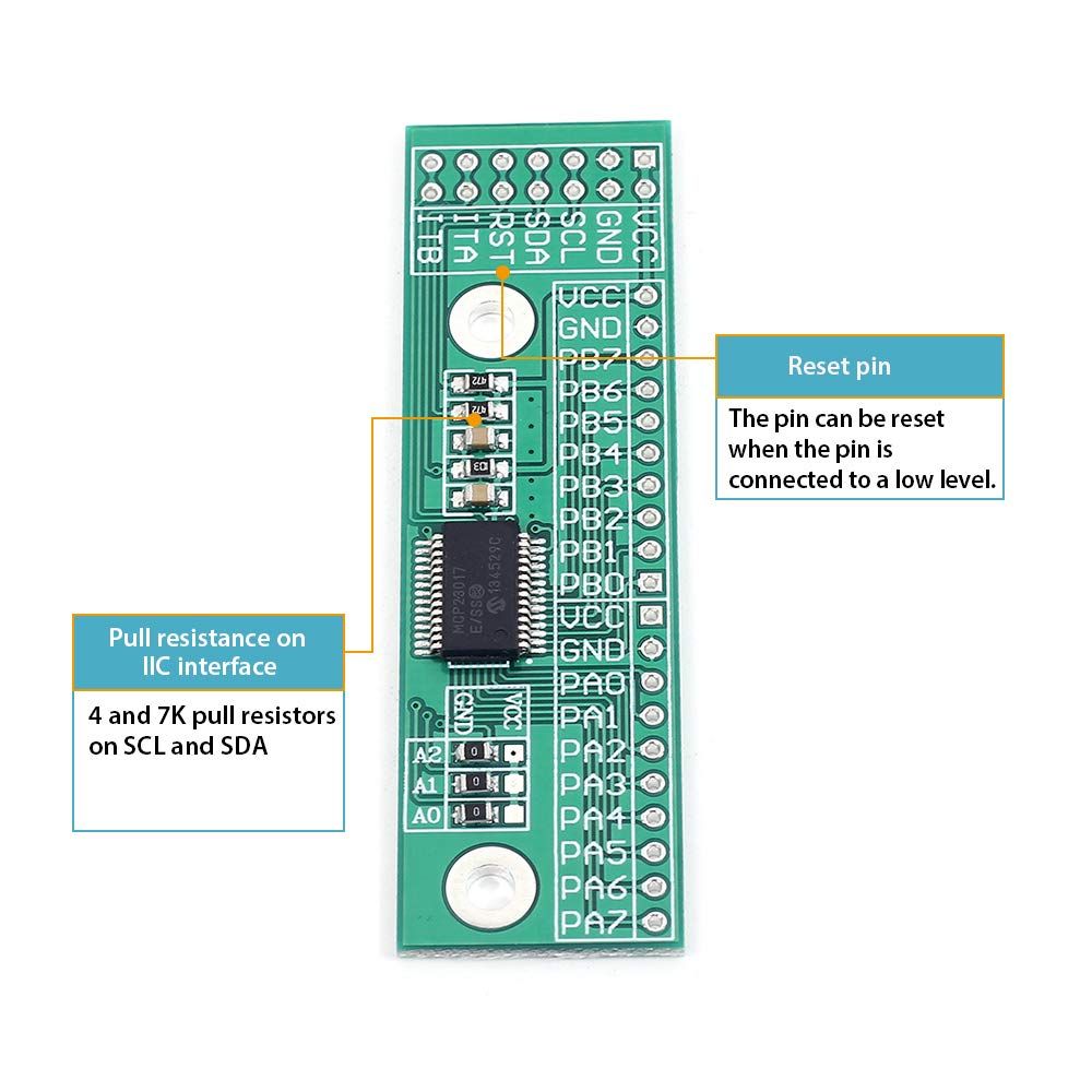 Multiple Mcp23017 Interfacing With Arduino