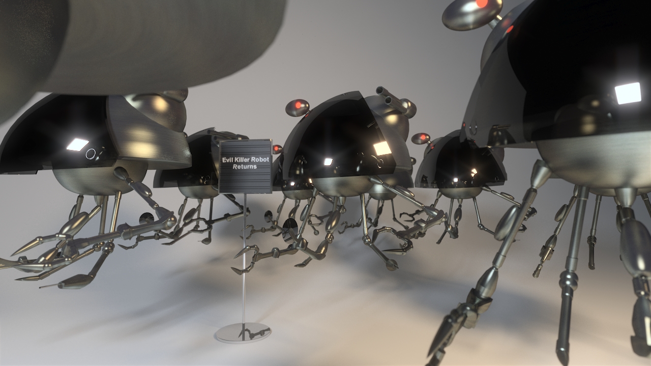 Joel Lueck: Evil Killer Robots