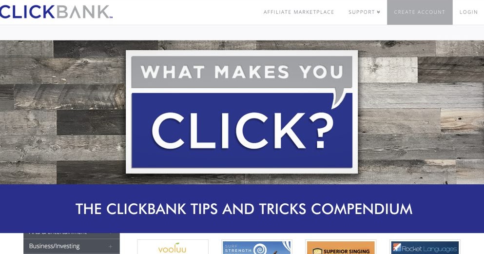 ClickBank Success For Beginners- Step By Step 101