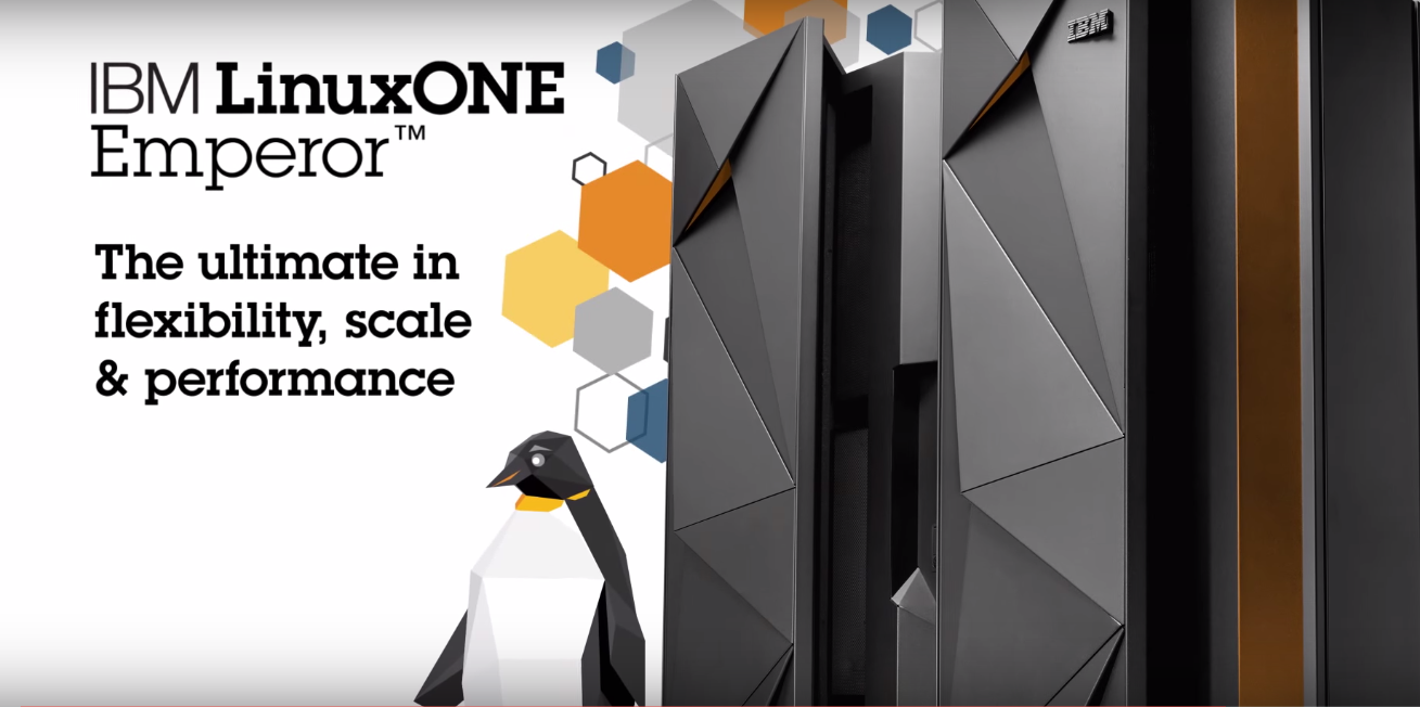 IBM LinuxONE : Execute everything with Linux Mainframe!