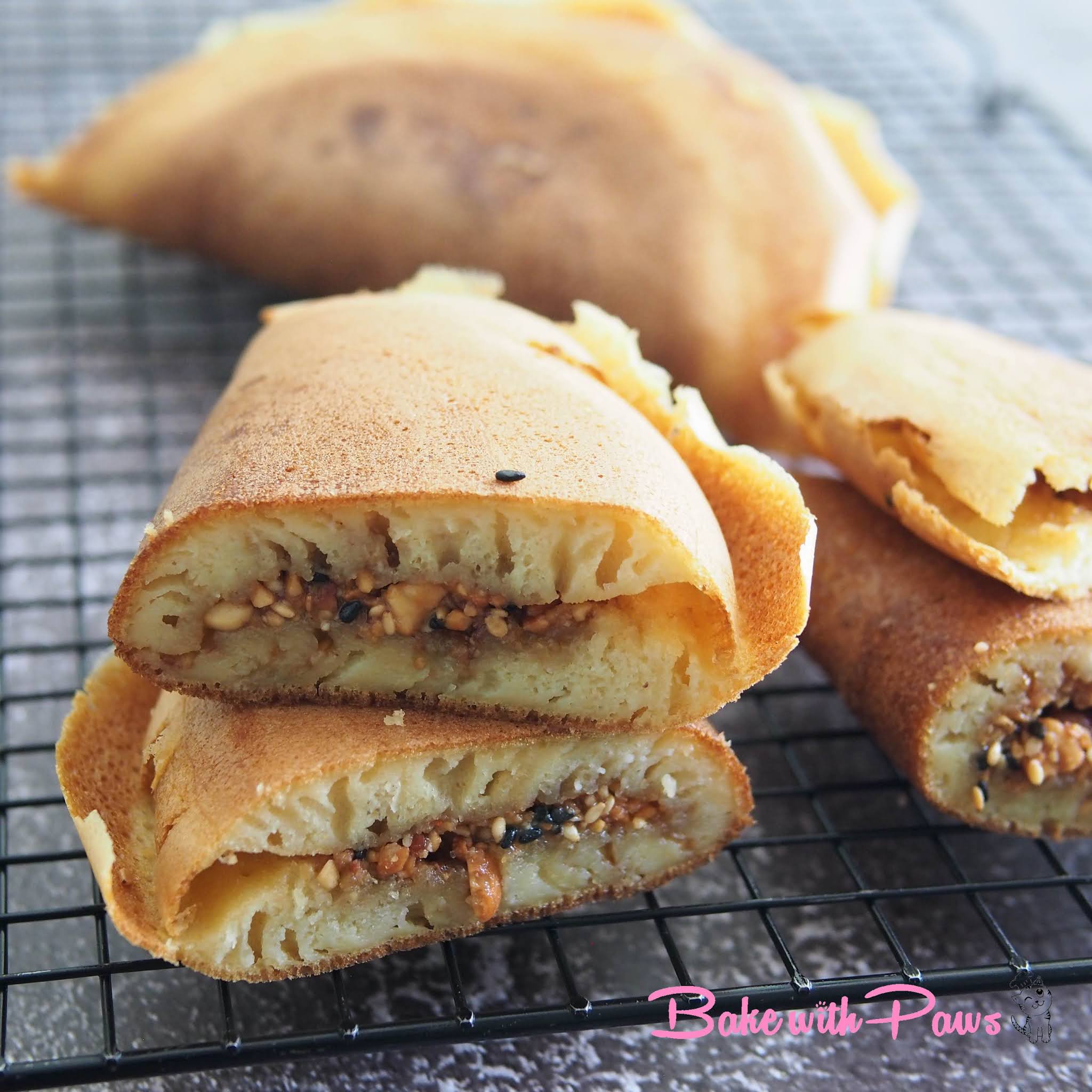 Chinese Peanut Pancake (Ban Chang Kuih) - Sourdough Discard - BAKE WITH ...