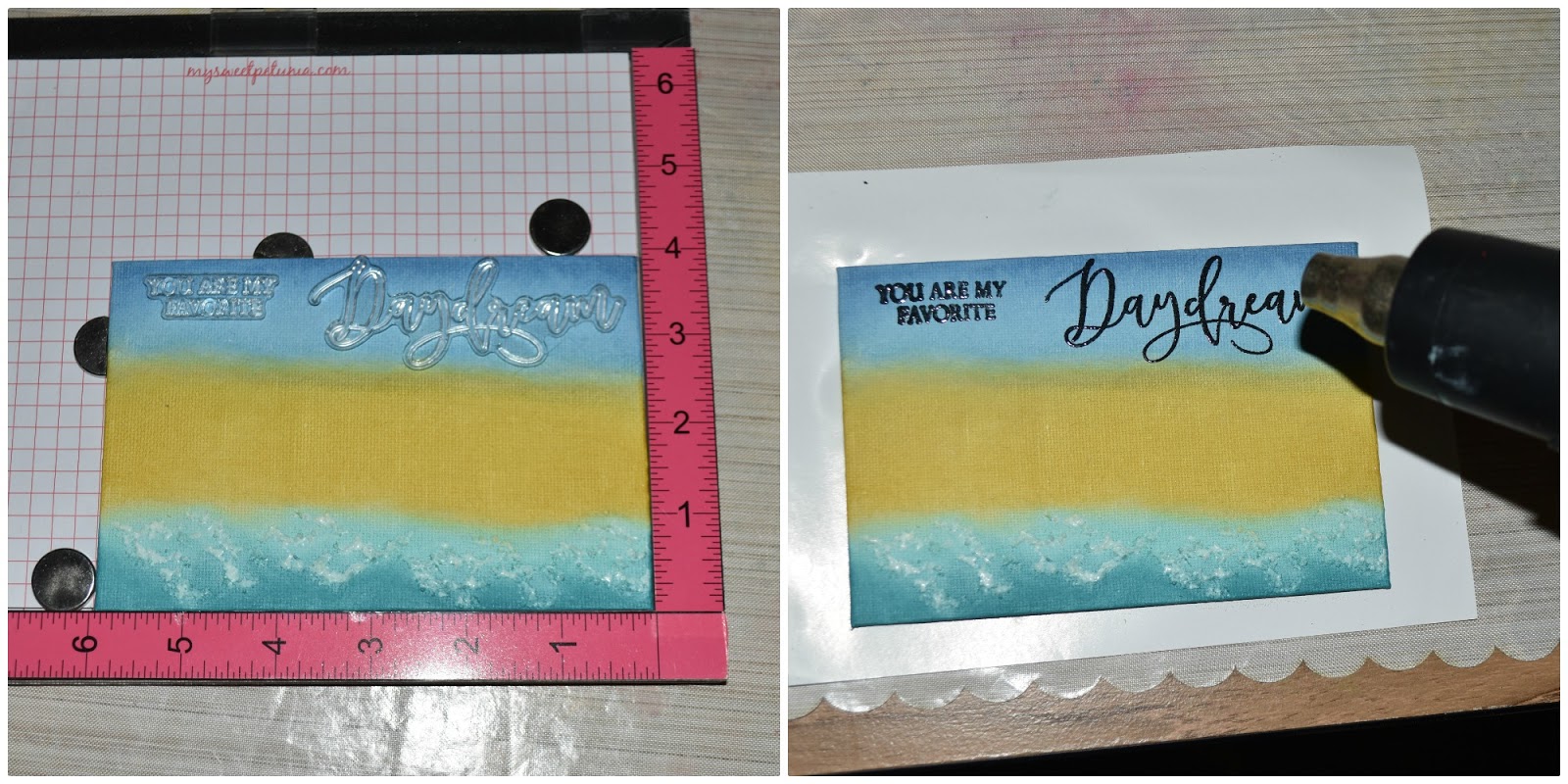 Up On Tippy Toes: Daydream Mini Beach Canvas