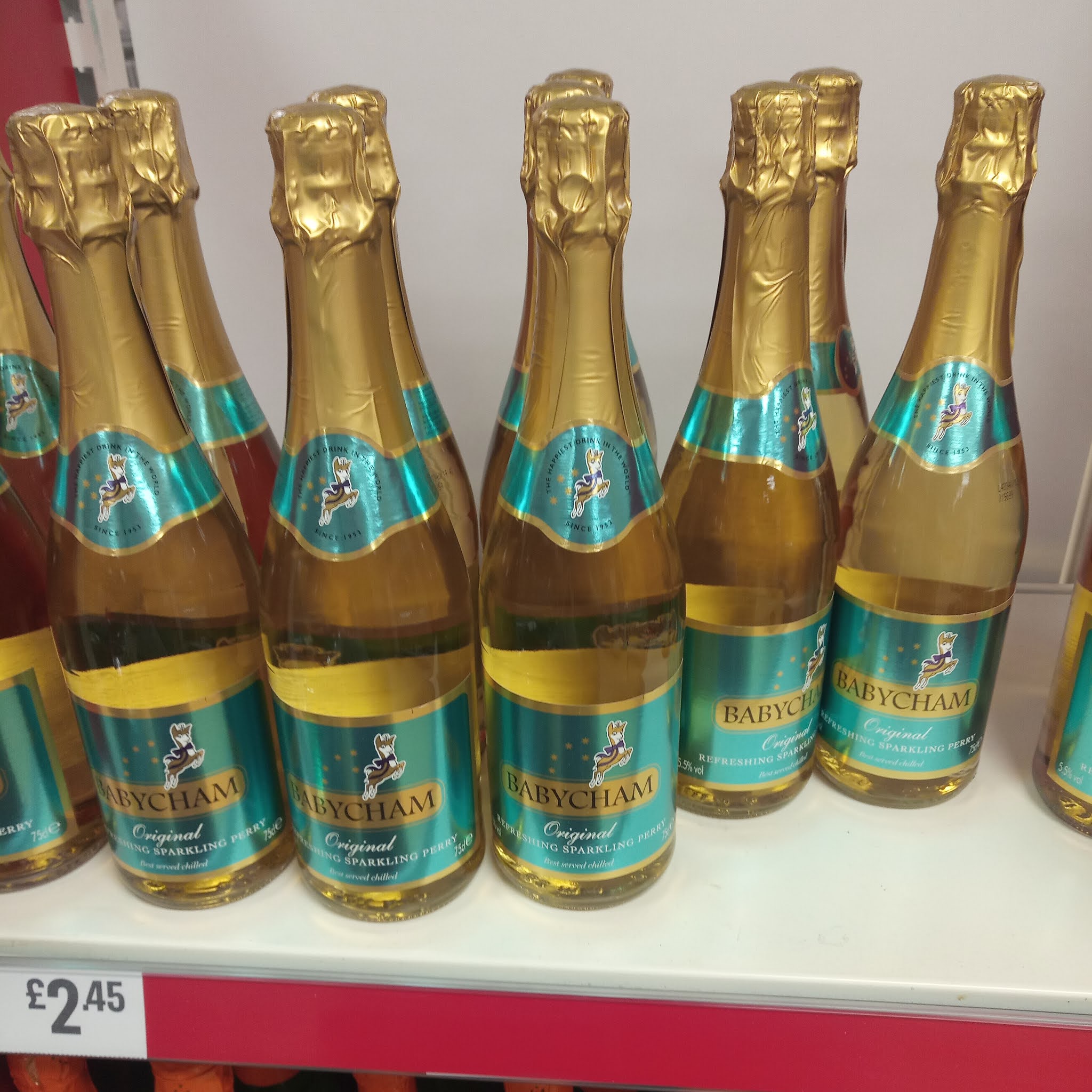 Supersupergirl's Food Reviews: Baby Cham - Sparkling Perry