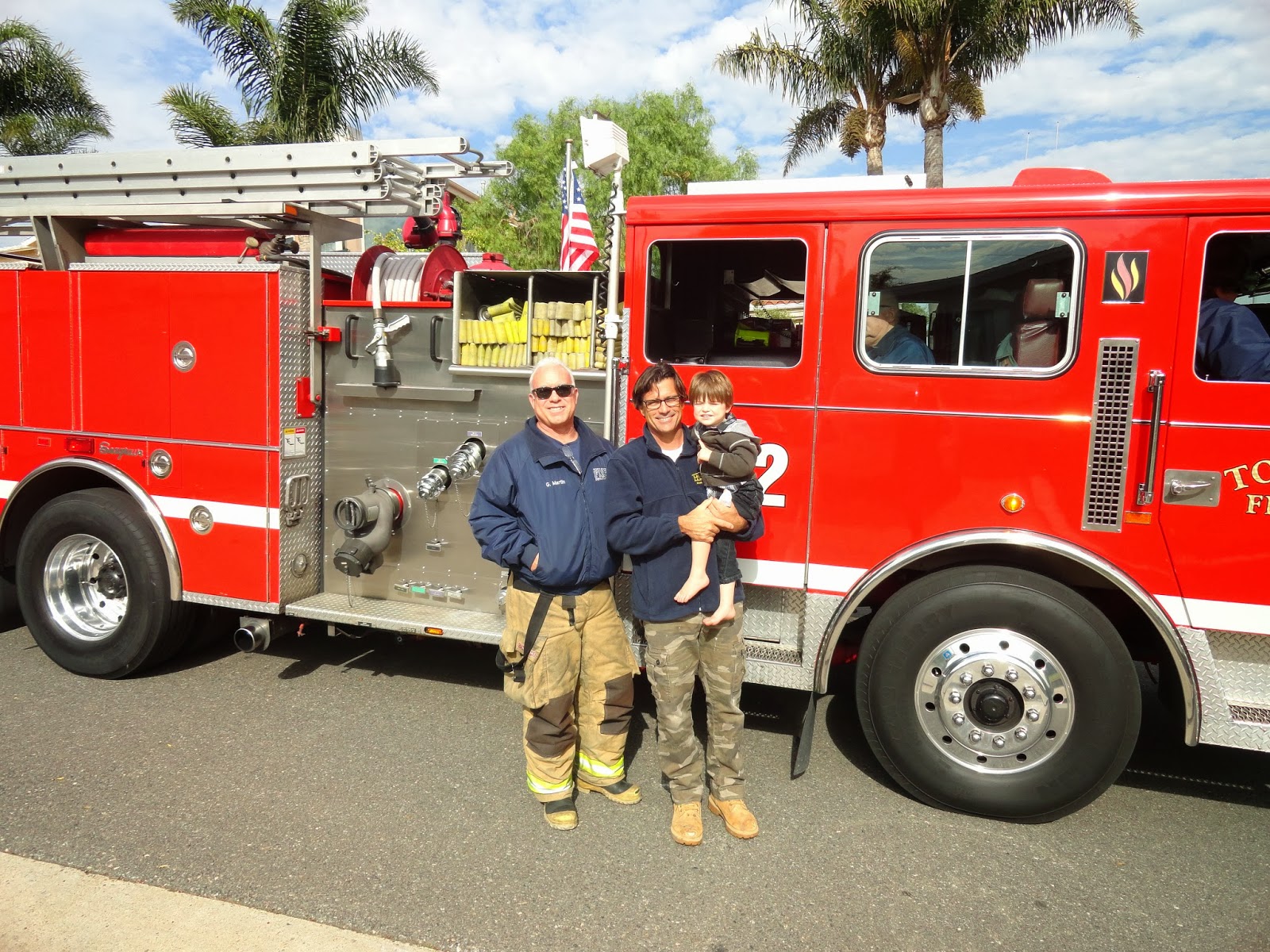 The Daily Lewis: Special Visit From The Torrance Fire Department