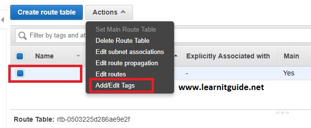 AWS VPC - Create Route Tables and Assign Subnets in AWS