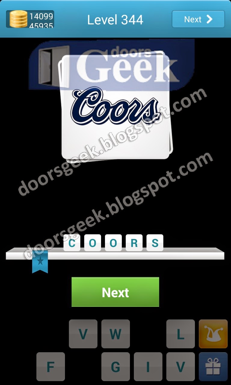 Logo Quiz Level 344 by Mangoo Games ~ Doors Geek