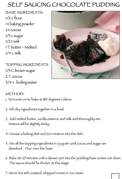 Welcome to TAURANGA INTERMEDIATE SCHOOL Food Technology Blog: Dessert ...