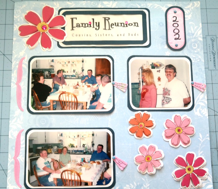 Passionate About Crafting : Scrapbooking Family Reunion Scrapbook ...