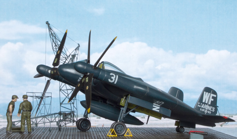 AlexS Scale Aircraft Modelling: Vought F5U-1N Model