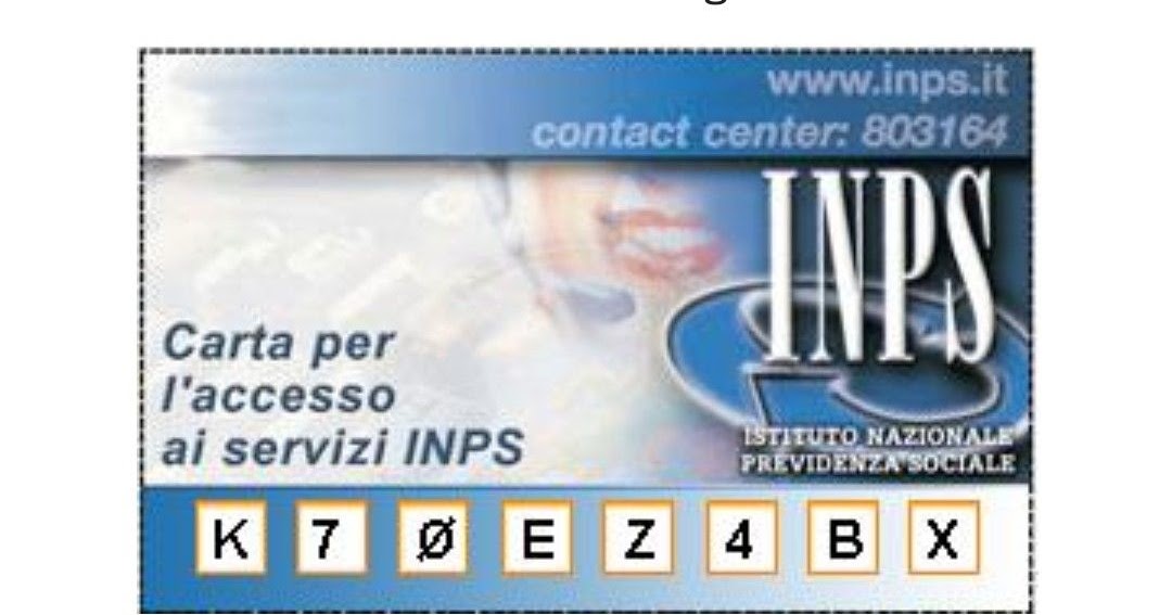 PIN semplificato INPS