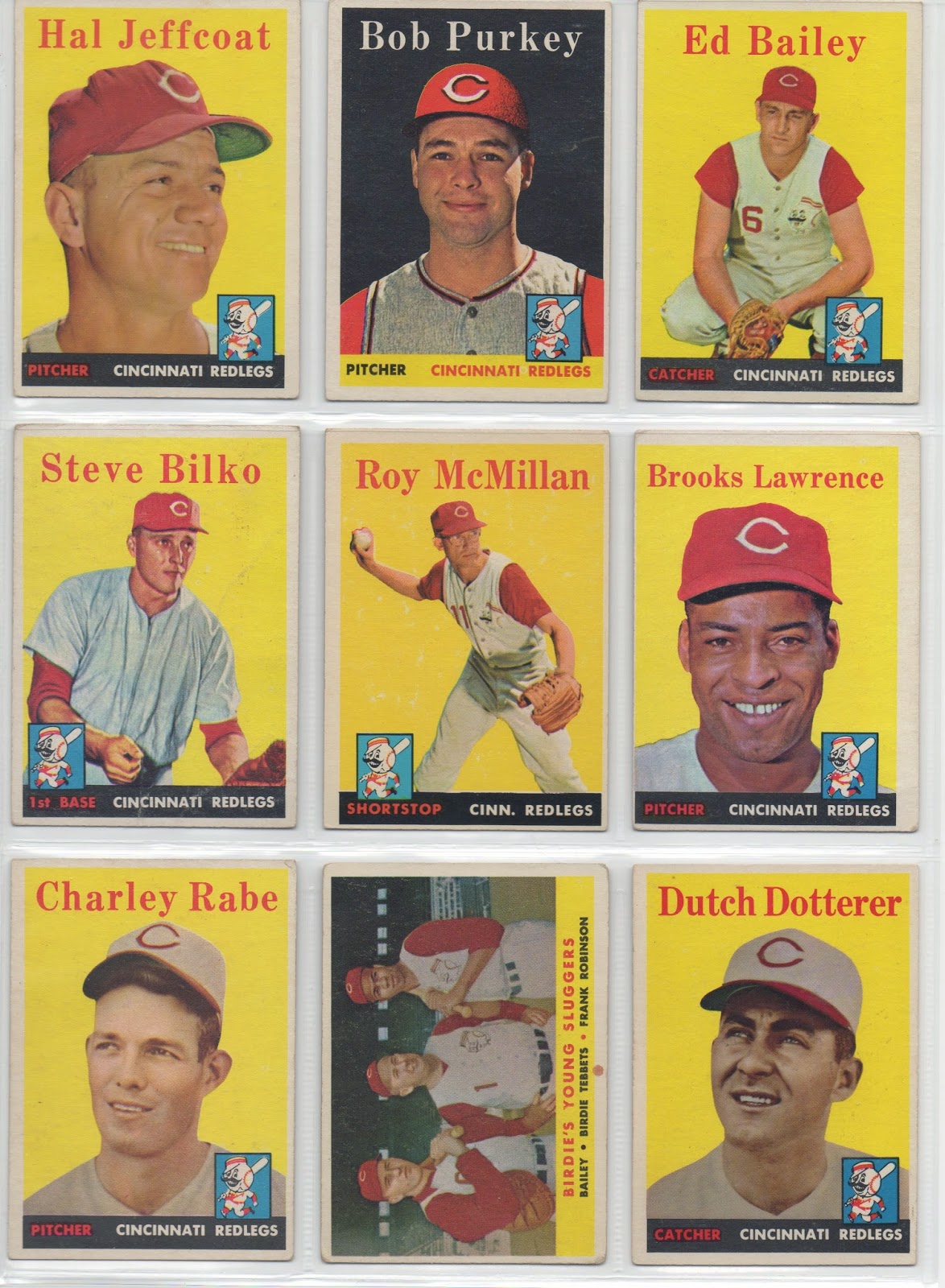 Cincinnati Reds Baseball Card Collector: 1958 Topps Cincinnati Reds ...