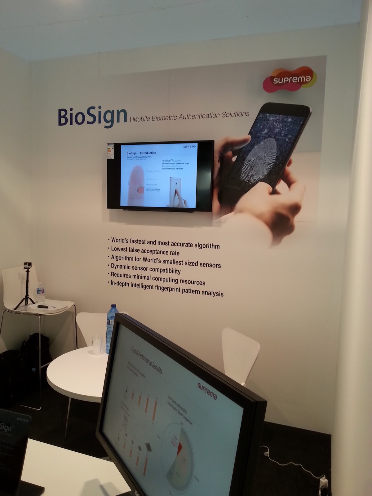 Biometricos: Suprema BioSign soporta el sensor de huella más pequeño ...