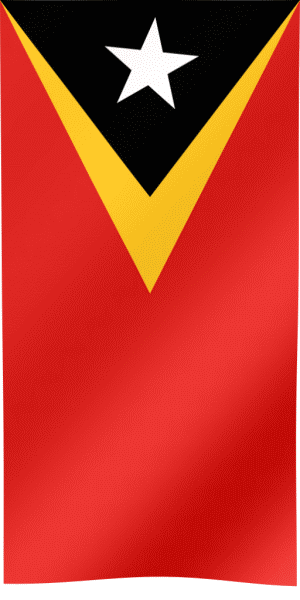 Flag of East Timor (GIF) - All Waving Flags