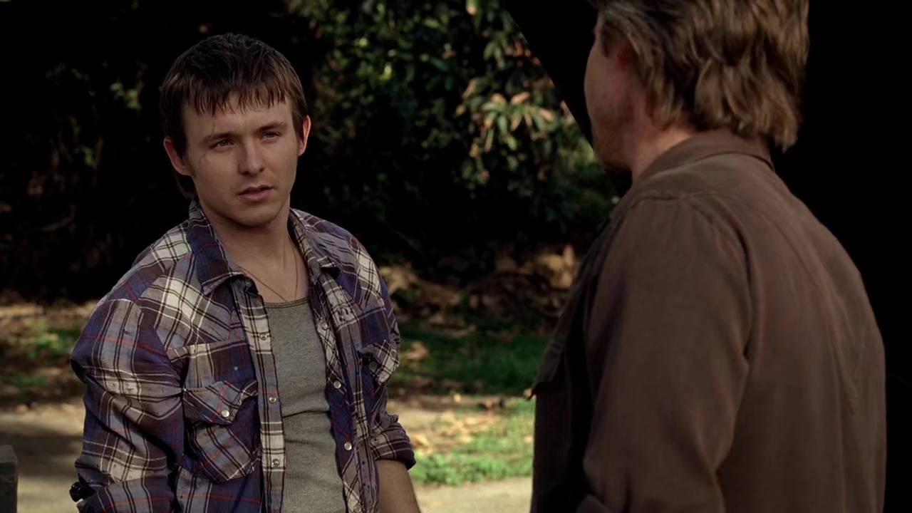 ausCAPS: Marshall Allman and Sam Trammell shirtless in True Blood 3-02 ...