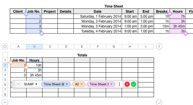 Graphic Design Timesheet - Invoice Template