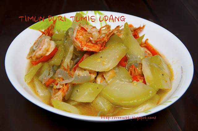 Wind of Change: Timun duri tumis udang