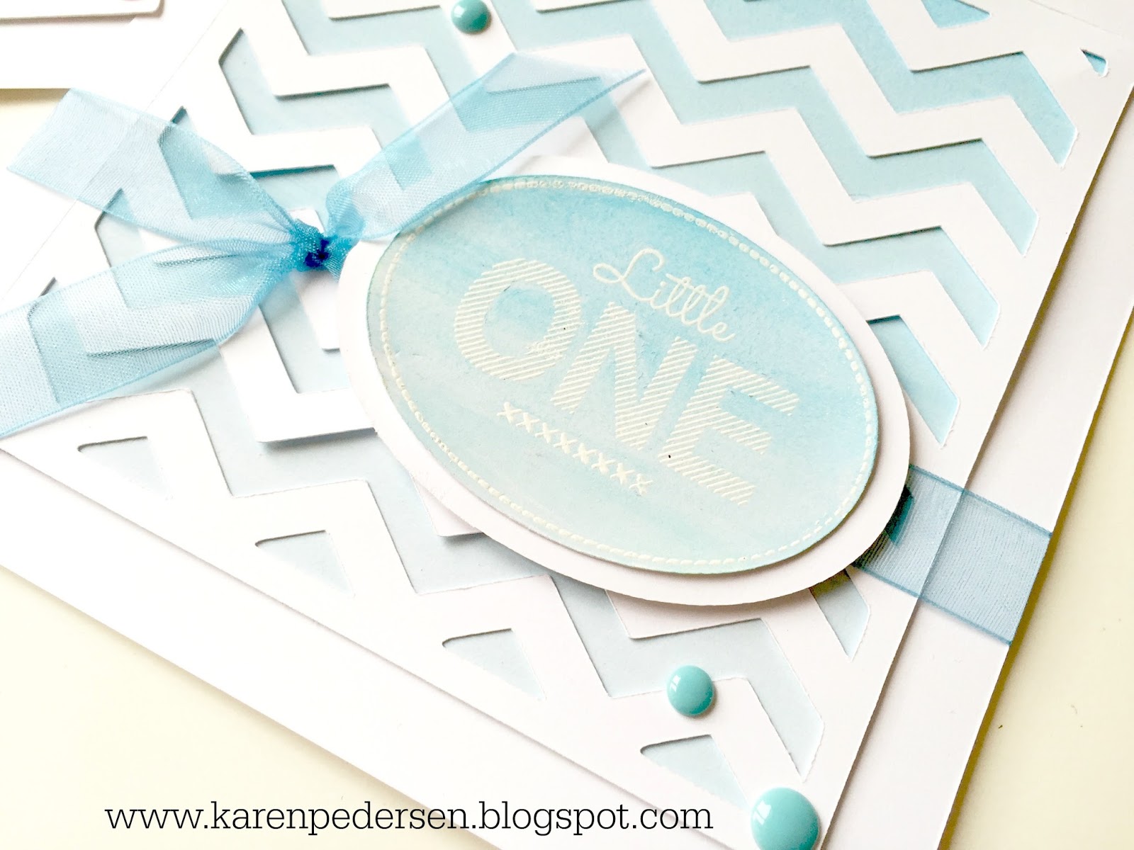 Karen Pedersen: Watercolor Baby Cards with Step By Step Instructions