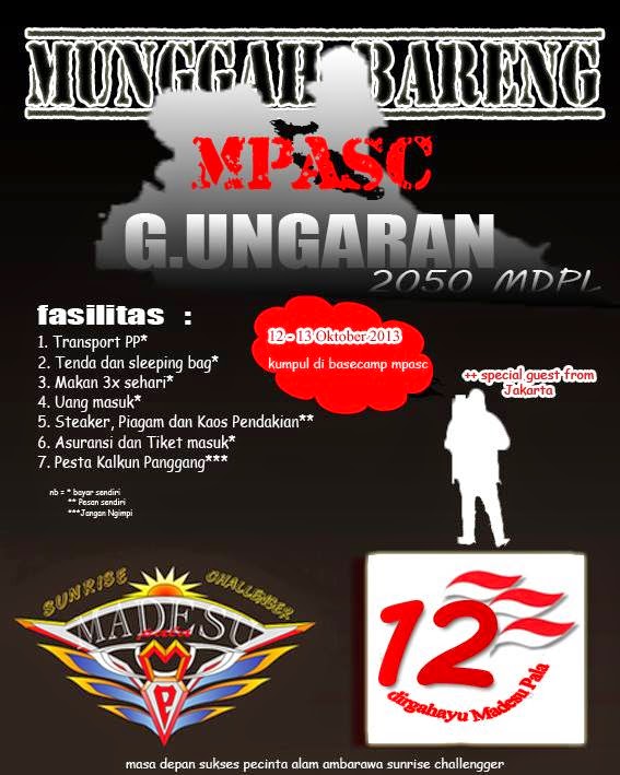 Contoh Pamflet pendakian gunung - Rachmad Septiawan's site