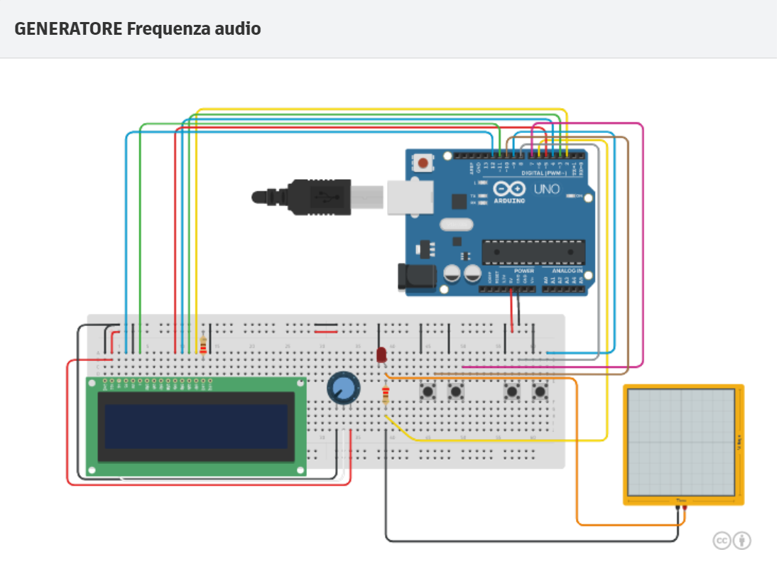 TECNATRON: Arduino N° 94 - Generatore di frequenze audio