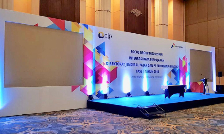 JASA PEMBUATAN BACKDROP MEDAN 085275349117 - Nusantara Enterprise