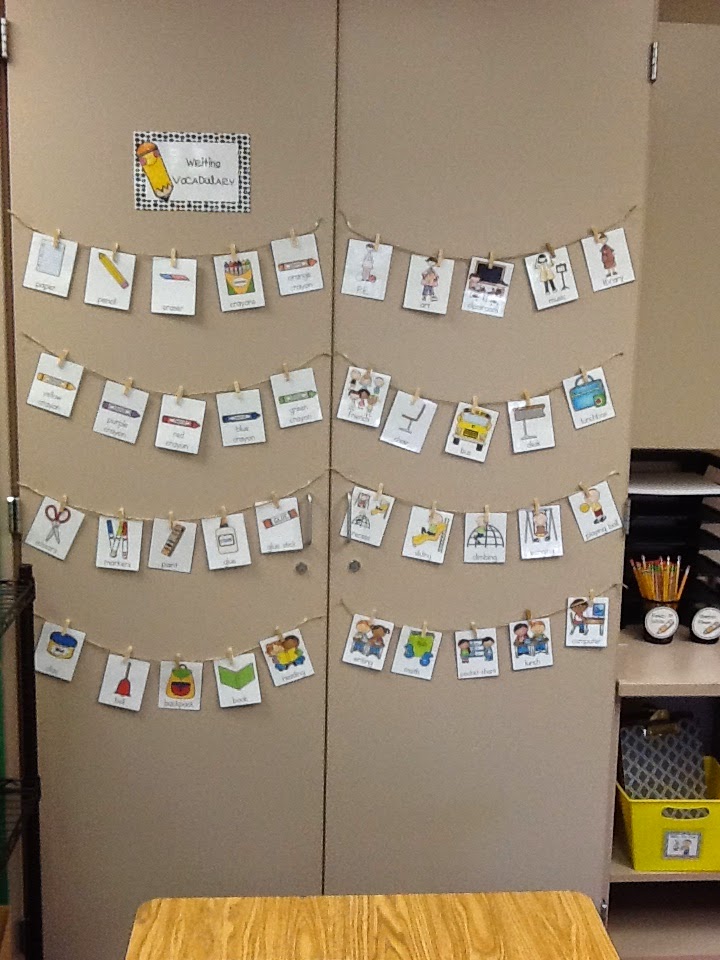 Ms. White's Kiddos: Kindergarten Classroom Tour and Visual Plans