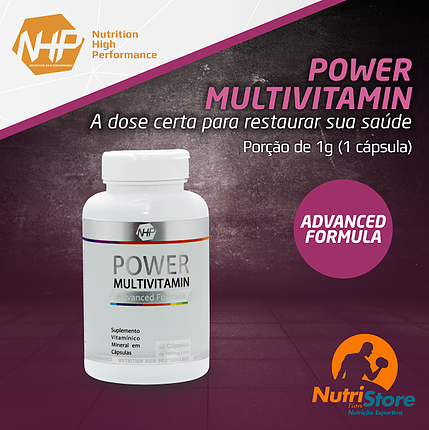 COMER SAUDÁVEL: POWER MULTIVITAMIN