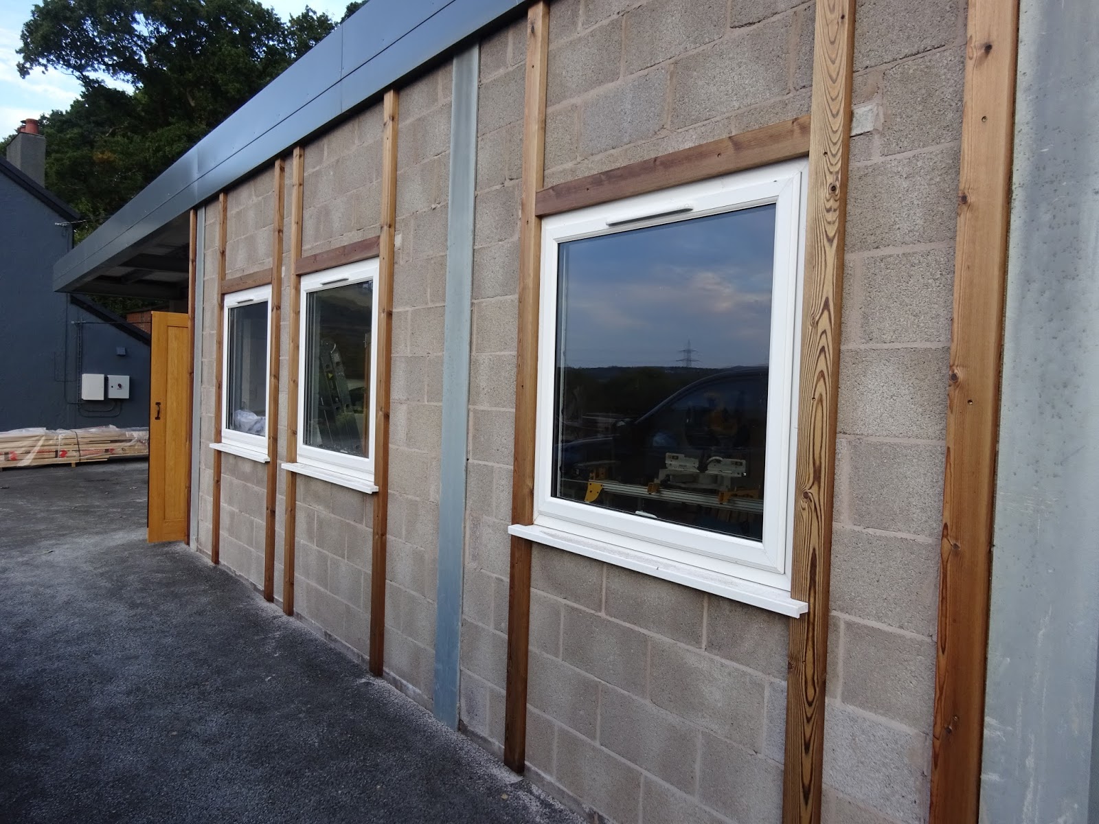 Our New Life in the Country: Cladding the Workshop