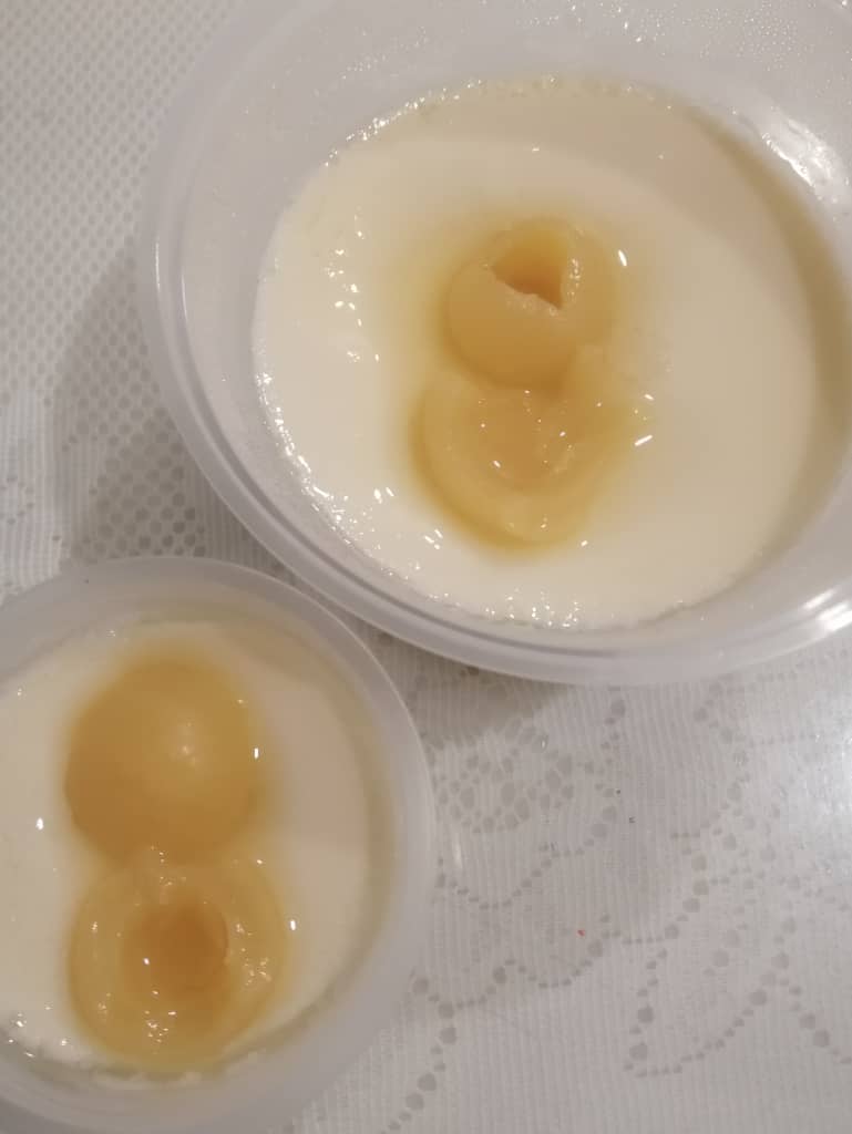 Soya Milk Longan Pudding - 3 ingredients 龙眼豆腐布丁