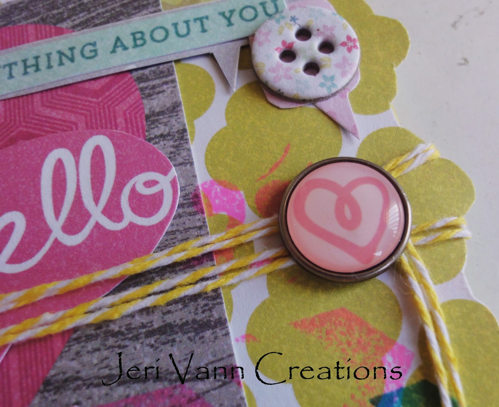 FotoBella: Happy Hello Card Tutorial