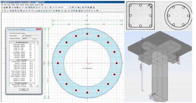 مراجع مفيدة لشرح أقوى برنامج تصميم الاعمدة Csi Column - مجلتك المعمارية