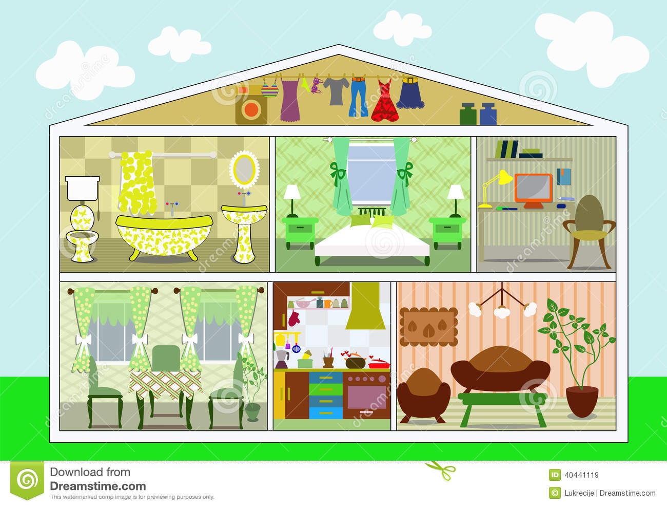 Hier spricht man Deutsch: Räume im Haus, Teil 2