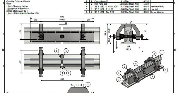 Insinyur Mesin Politeknik - PEDC: TRAIN RAILWAY FISH PLATE