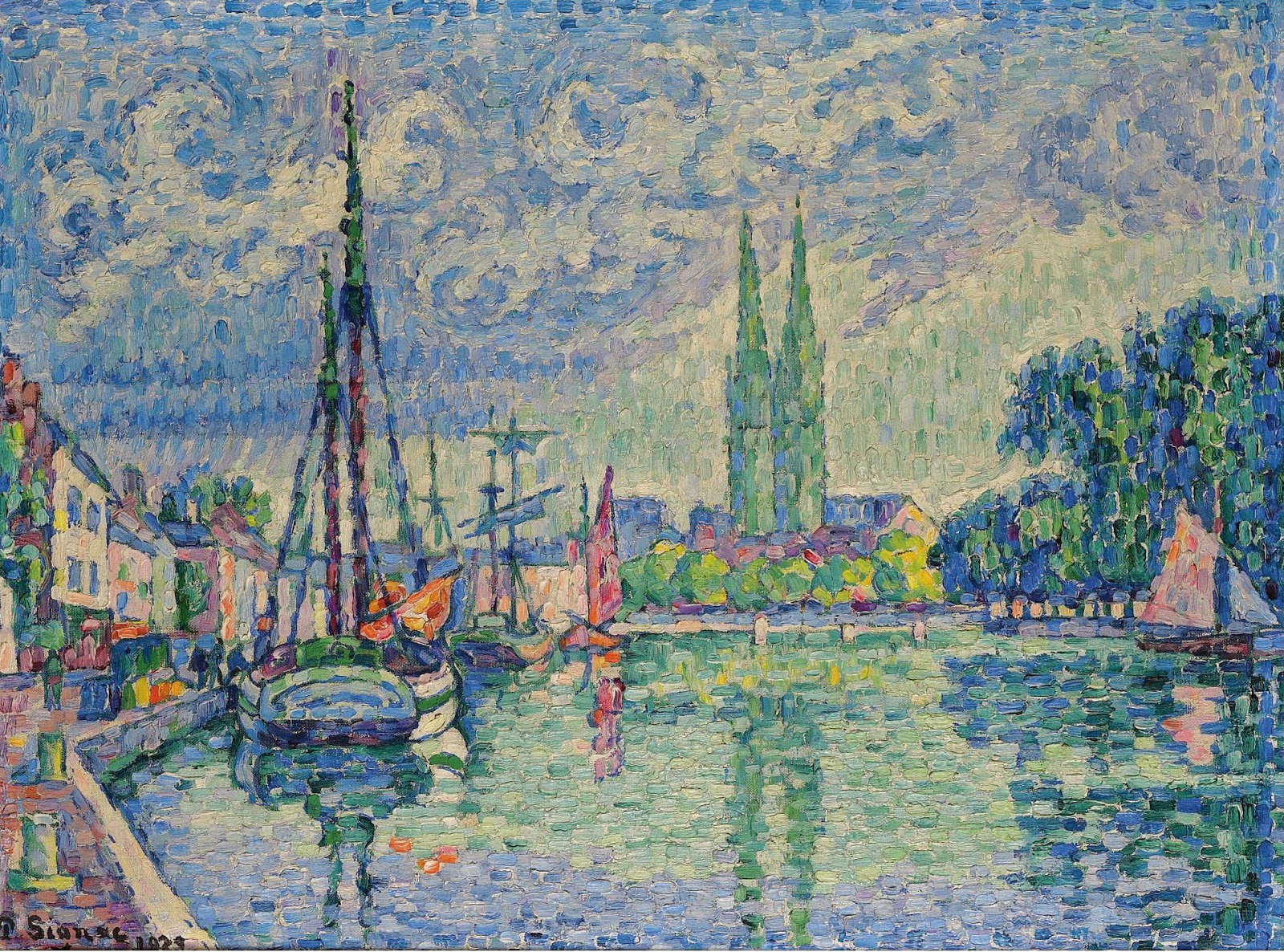 Paul Signac (1863-1935) Neo-Impressionist painter | Tutt'Art@ | Pittura ...