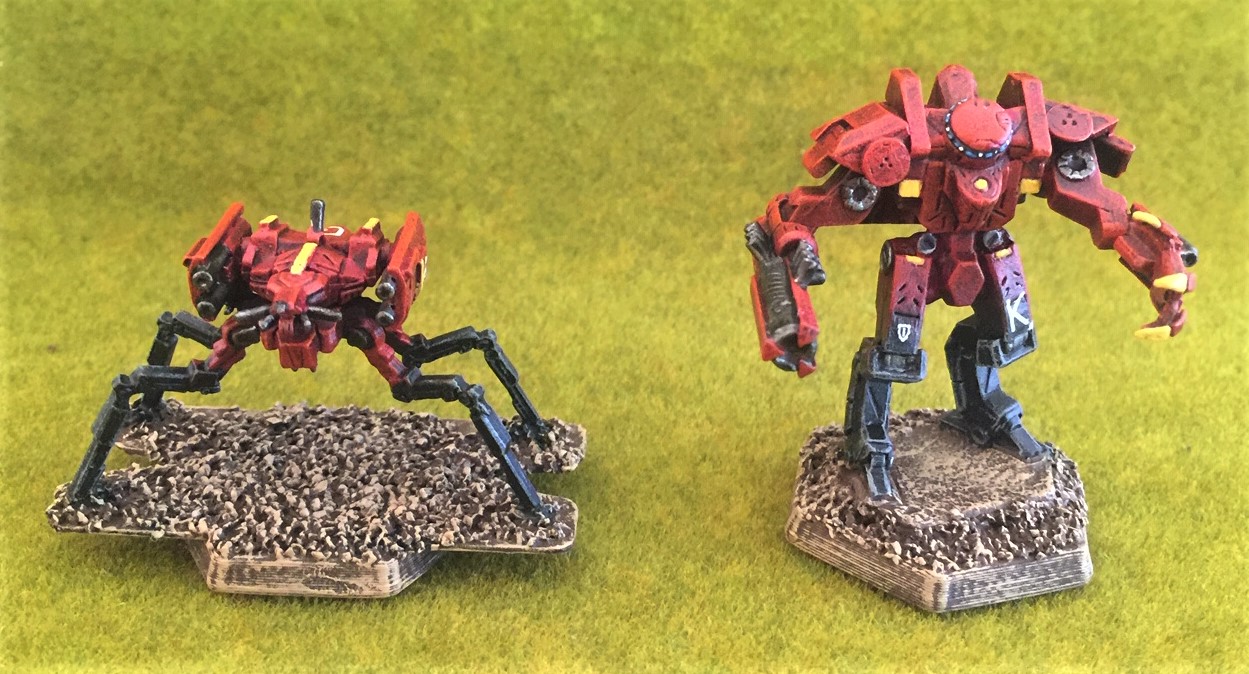 Ginzio Paint Service: Few more Battletech miniatures/Qualche altra ...