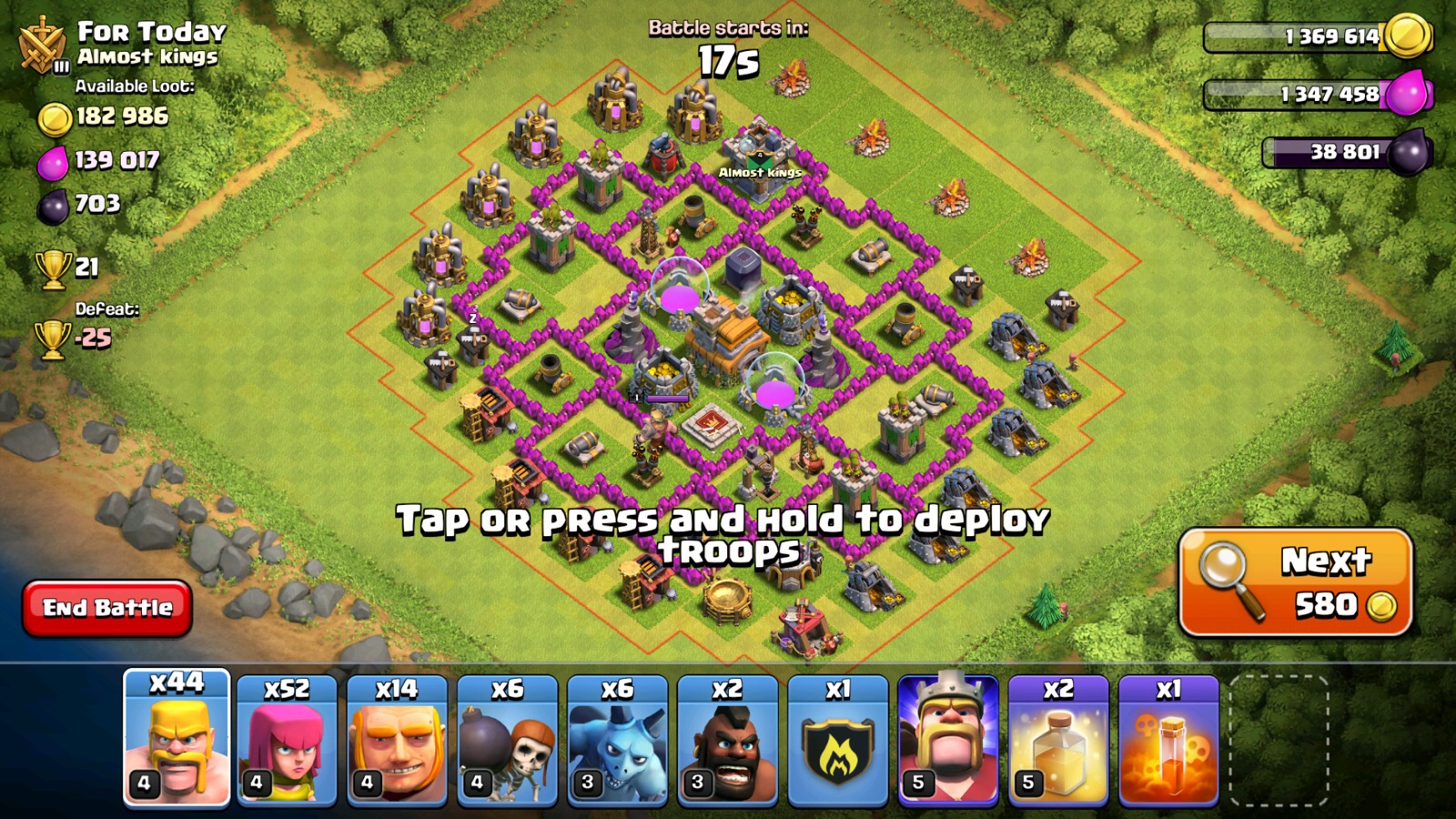 Libertarios Clash of Clans: Diseños aldea Th7