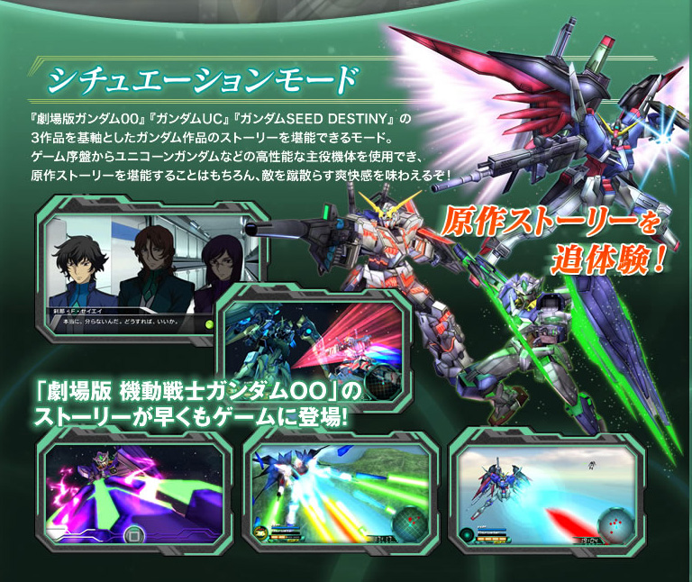 GUNDAM GUY: PSP: Gundam Memories ~ Tatakai no Kioku - Official Website ...