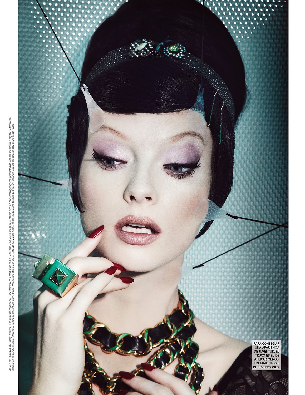 Vogue Mexico, Vogue Latin America shoot with model Margarita Babina by ...