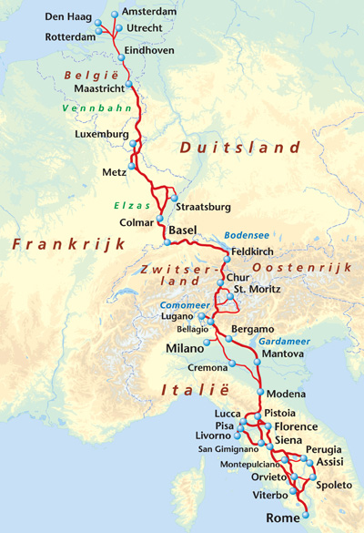 Our biking journey from Belgium to Rome: Ready, set, go in 5 days